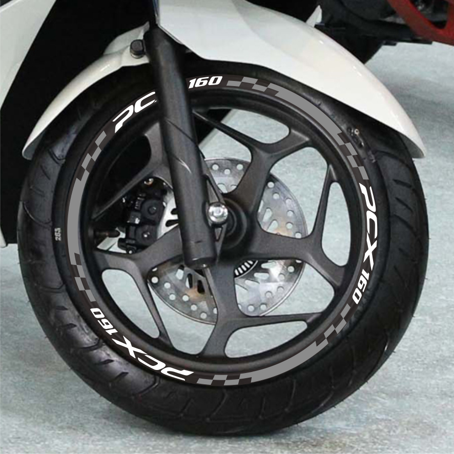Pcx 160 racing Rim Sticker full set Front Rear | Shopee Malaysia
