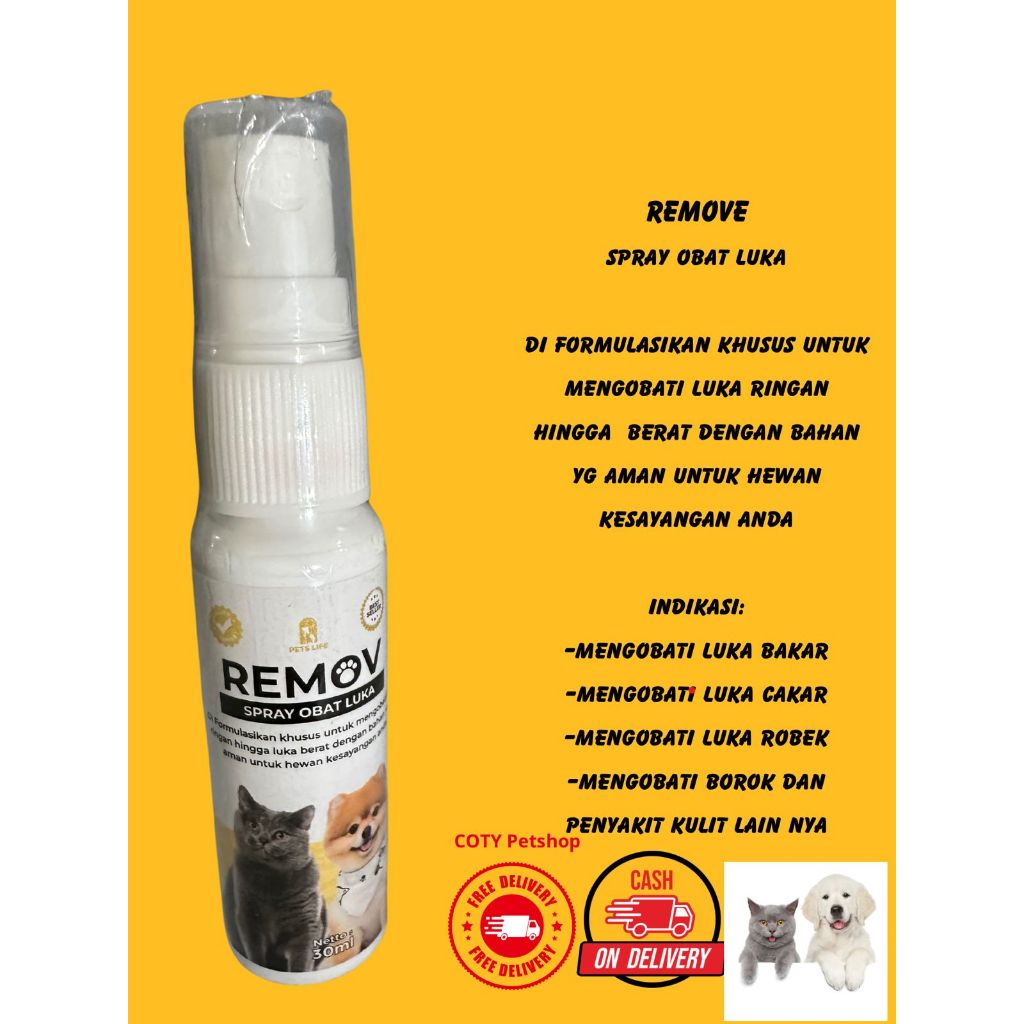 Remov Wound Medicine spray 30ml | Shopee Malaysia