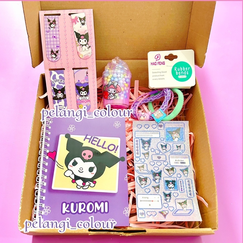 Sanrio Kuromi Character Hampers/ Kuromi box Hampers Package/Kuromi box ...
