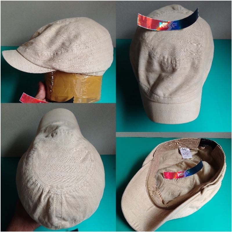 Second Hat Thrift Hat Flatcap Fiddler Cap Topi Pickpocket Gastby Artist ...
