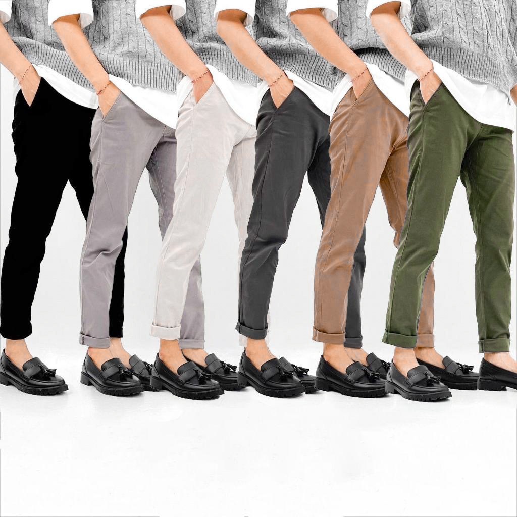 LONG CHINO PANTS MEN'S CHINO LONGPANT/ | Shopee Malaysia