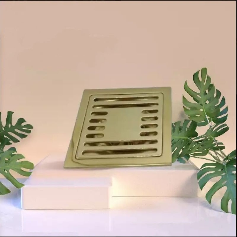Bathroom Floor Drain / Anti-Cockroach Drain Filter / Smart Drain Gold ...