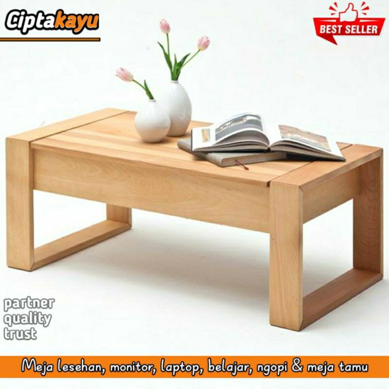KAYU Lesehan Table monitor Table Study Table Relaxing Table Guest Table ...