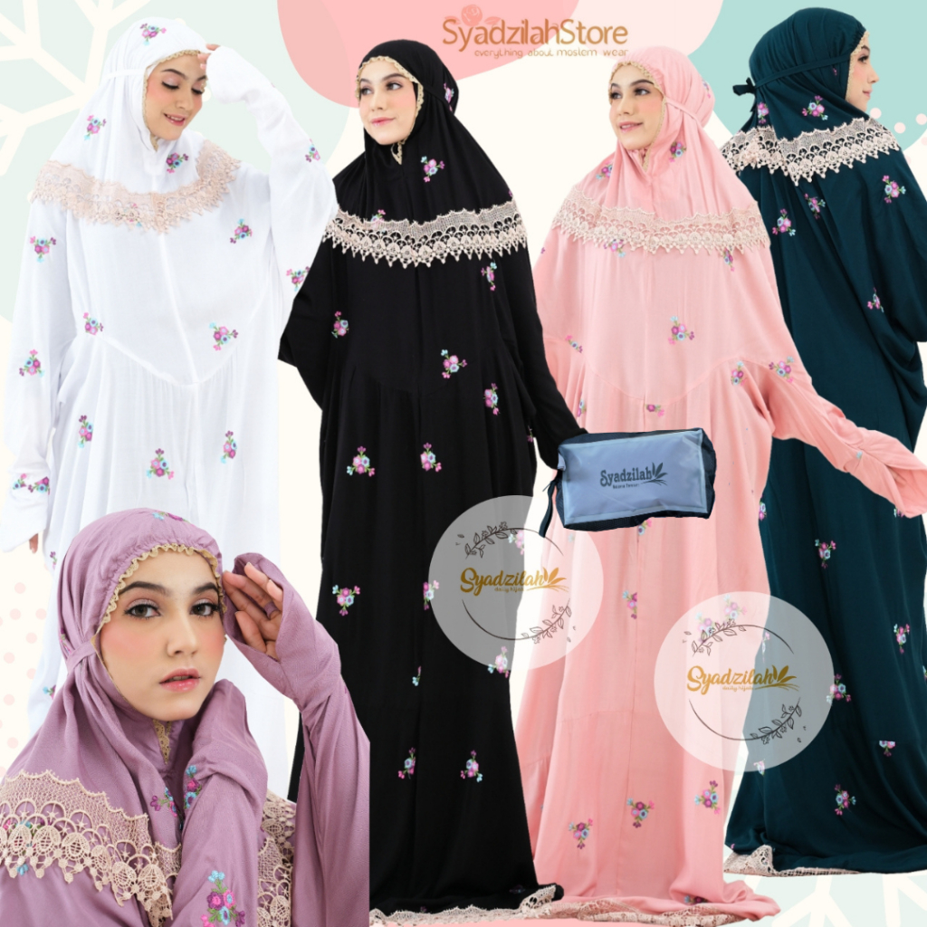 Rynah - Adult Canal Canal Embroidery Rosella Flower | Shopee Malaysia