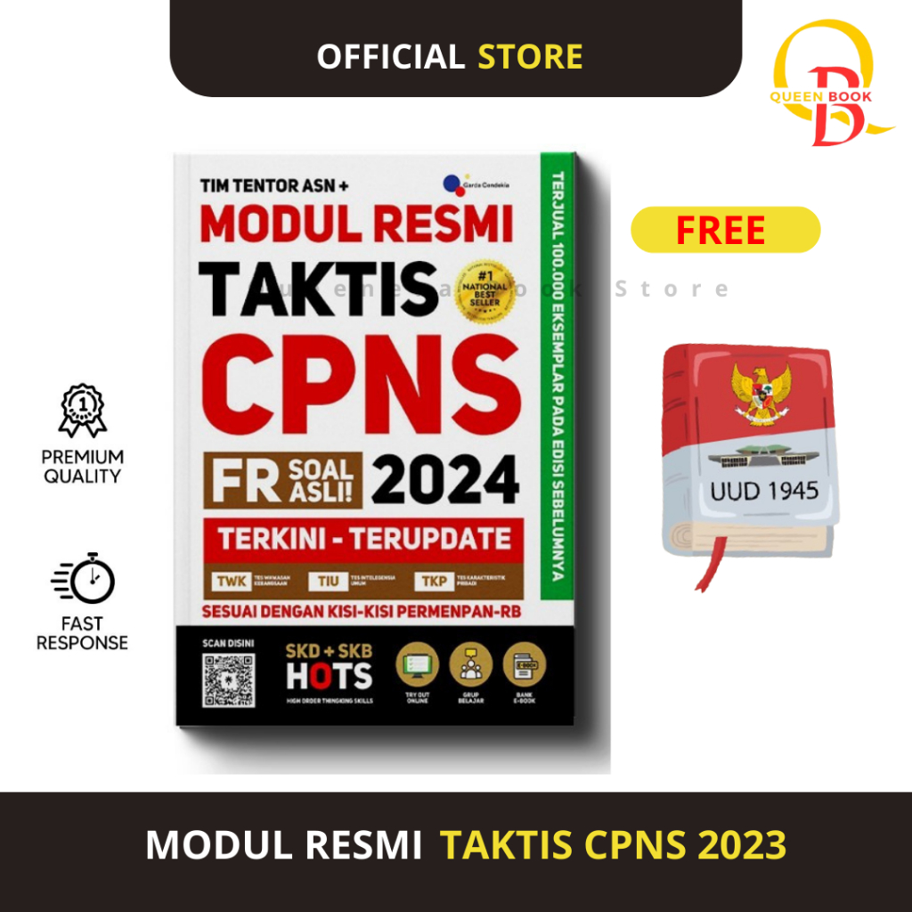 Cpns 2024 2025 Tactical Official Module, The Latest Original FR Problem ...