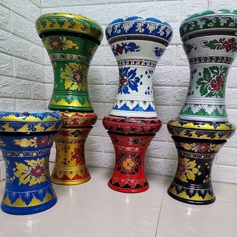 Darbuka Mini 6 inch Children's Toy with Batik Motif | Shopee Malaysia