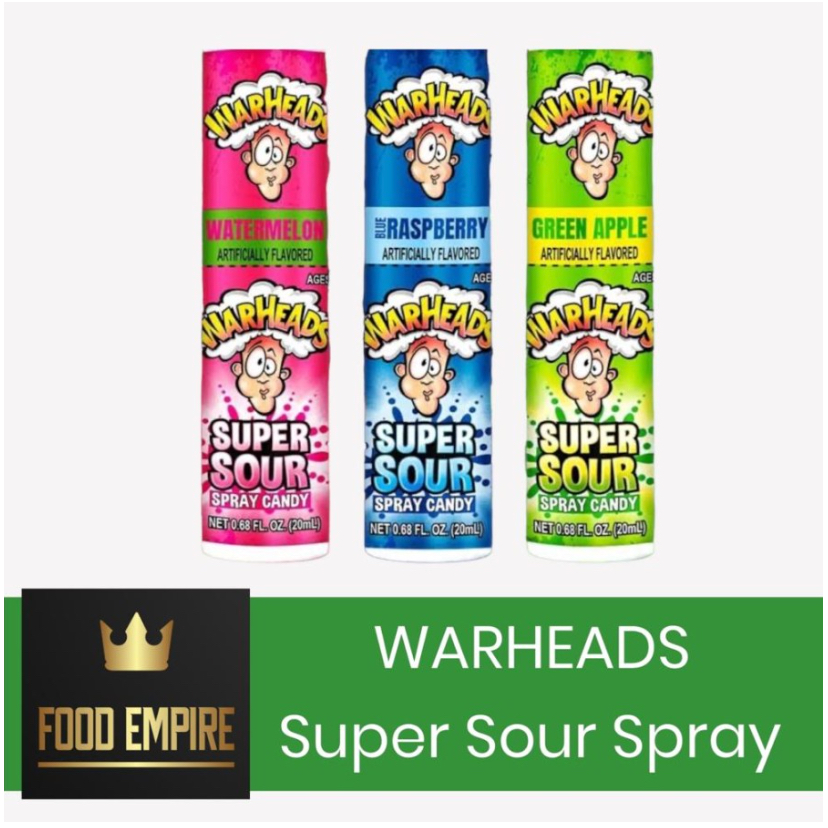 Warheads Super Sour Spray Candy 20 ml | Shopee Malaysia