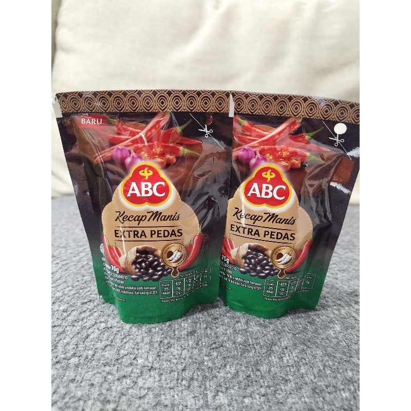 Abc Extra Spicy Soy Sauce Pouch 60gr 1 box (48pcs) | Shopee Malaysia