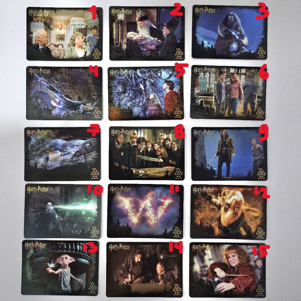 [OFFICIAL Wizarding WORLD] Harry Potter Collection Card Original Kayou ...