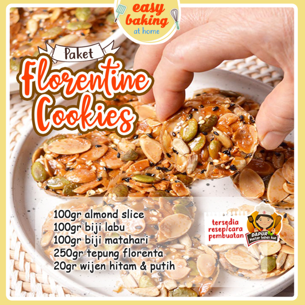 Complete FLORENTINE COOKIES Package/FLORENTINE COOKIES Ingredients ...