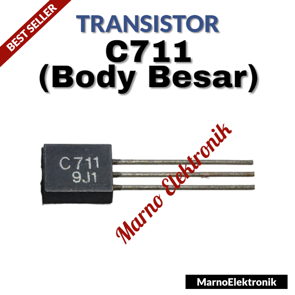 Transistor TR C711 C711 2SC711 2SC 711 Equation C710 C 710 Large BODY ORIGINAL ORIGINAL ORIGINAL ...