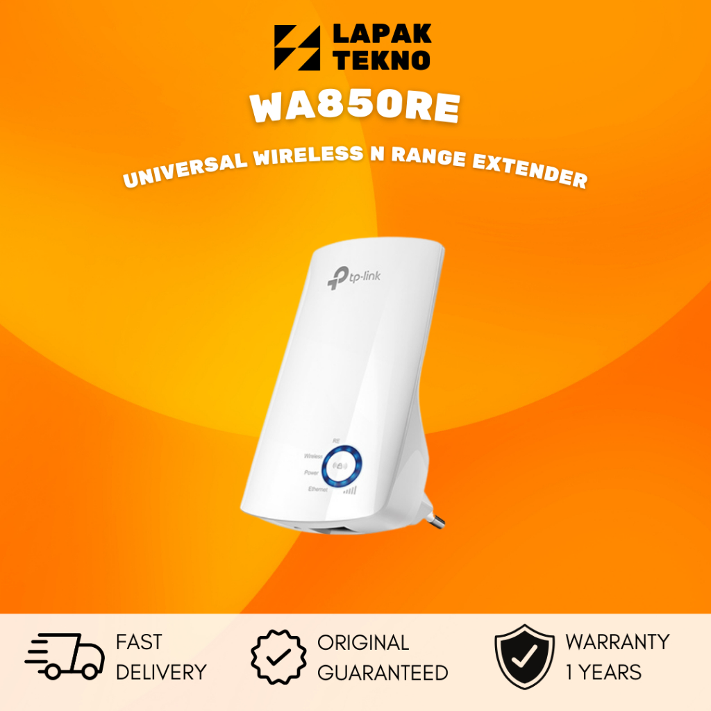 TP-Link TL-WA850RE 300Mbps Universal Wireless N Range Extender | Shopee ...