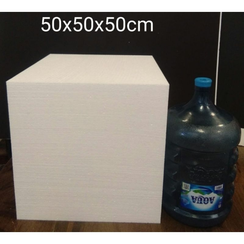 Styrofoam Square Beam 50x50x50cm Cork Square Beam | Shopee Malaysia