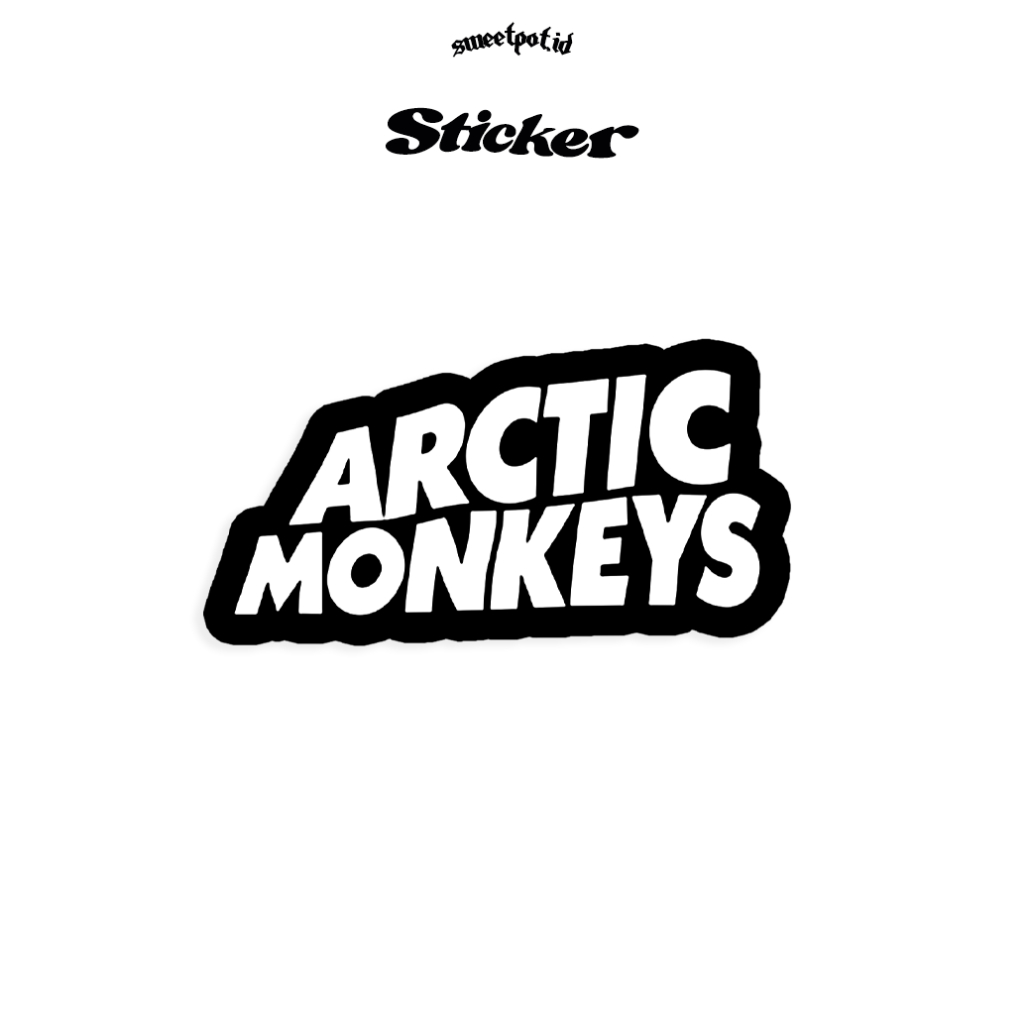"ARCTIC Monkeys" STICKER / BIJIAN STICKER / RETAIL STICKER / METAL ...