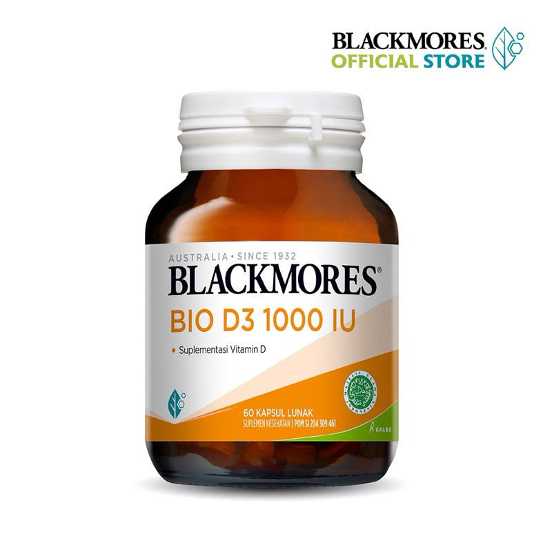 (EXPDATE:09/2024) Blackmores VITAMIN D3 1000IU // BIO D3 VIT D 1000IU ...
