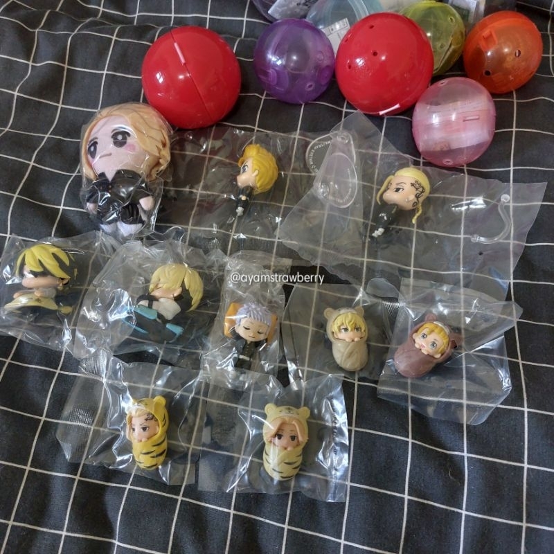 Ready Gacha Tokyo Revengers Onemutan - Mikey Mitsuya Chifuyu Baji ...
