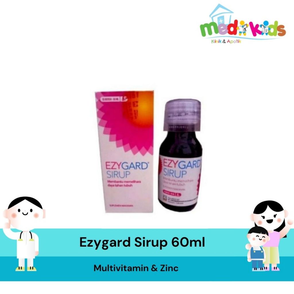 Ezygard Syrup 60ml Vitamin Syrup | Shopee Malaysia