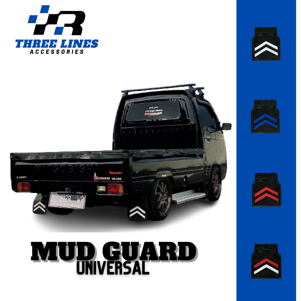 Three lines Mud guard universal Car Mud guard minibus Car Mud Carpet ...