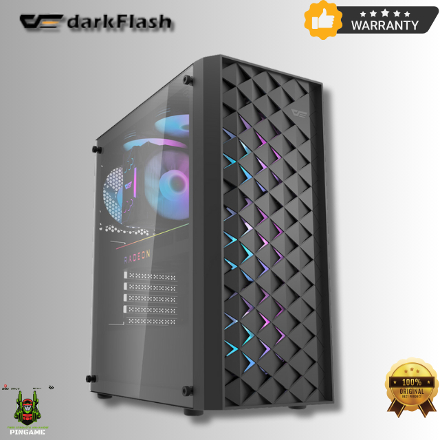 Darkflash Pc Case DK351 Black atx/M-atx | Shopee Malaysia