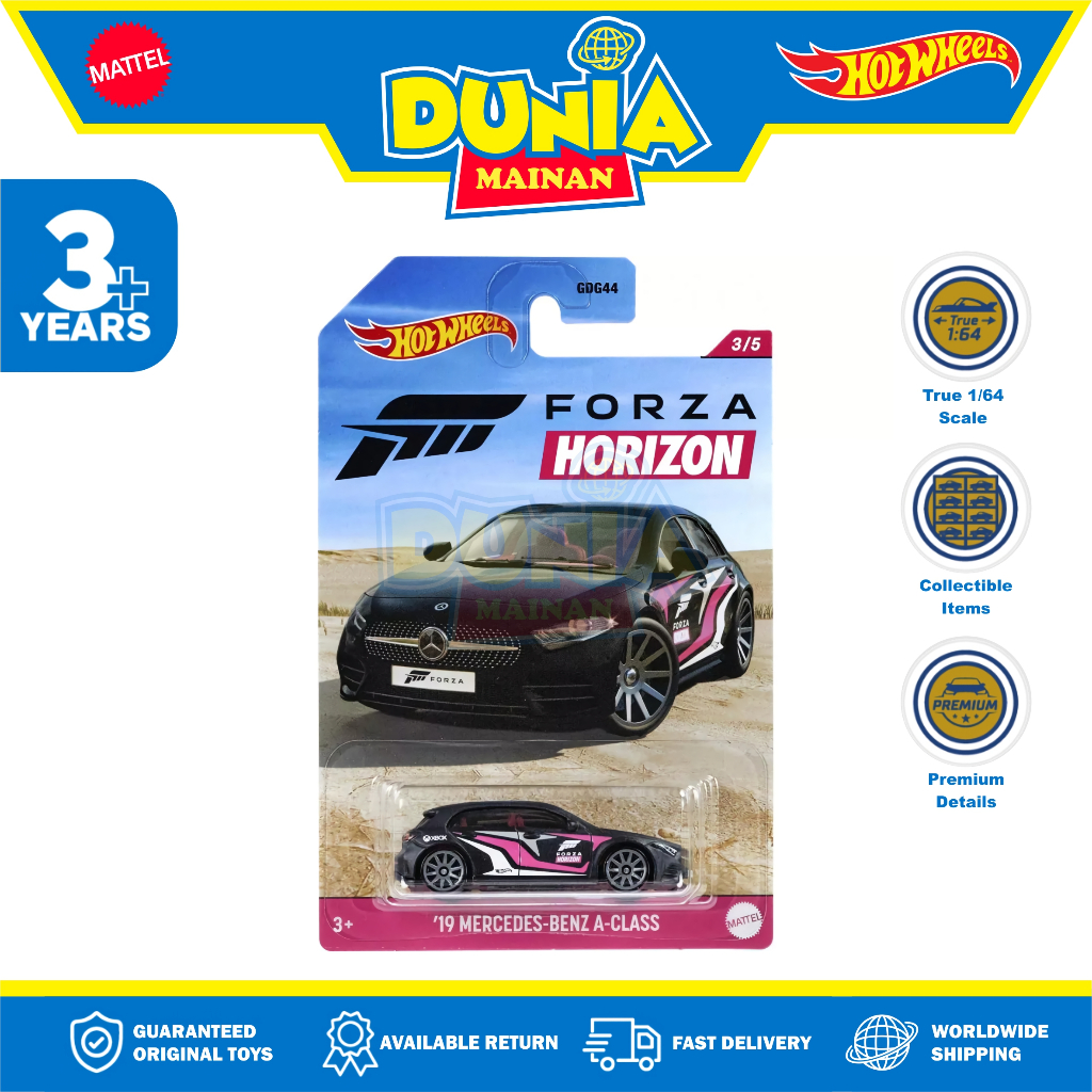 Hot Wheels Forza Horizon 2021 | 19 Mercedes-Benz A-Class | Forza ...