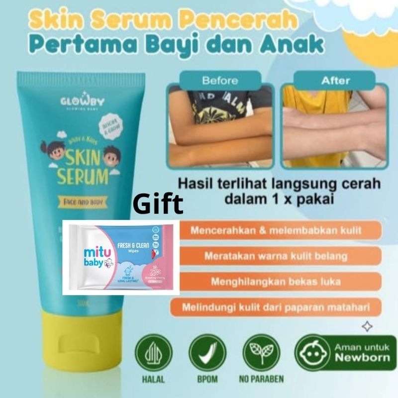 Glowby Skin Serum Lotion Face And Body Skin Lightening Babies And ...