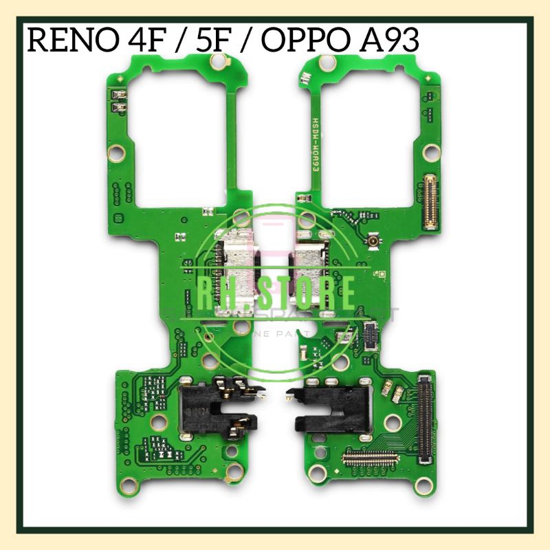 Oppo RENO 4F/5F/A93 ORIGINAL CAS BOARD CONNECTOR CHARGER CONNECTOR ...