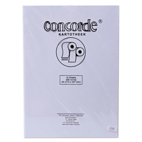 Original Thick 200 Gr Concorde Paper / Certificate Paper / Charter ...