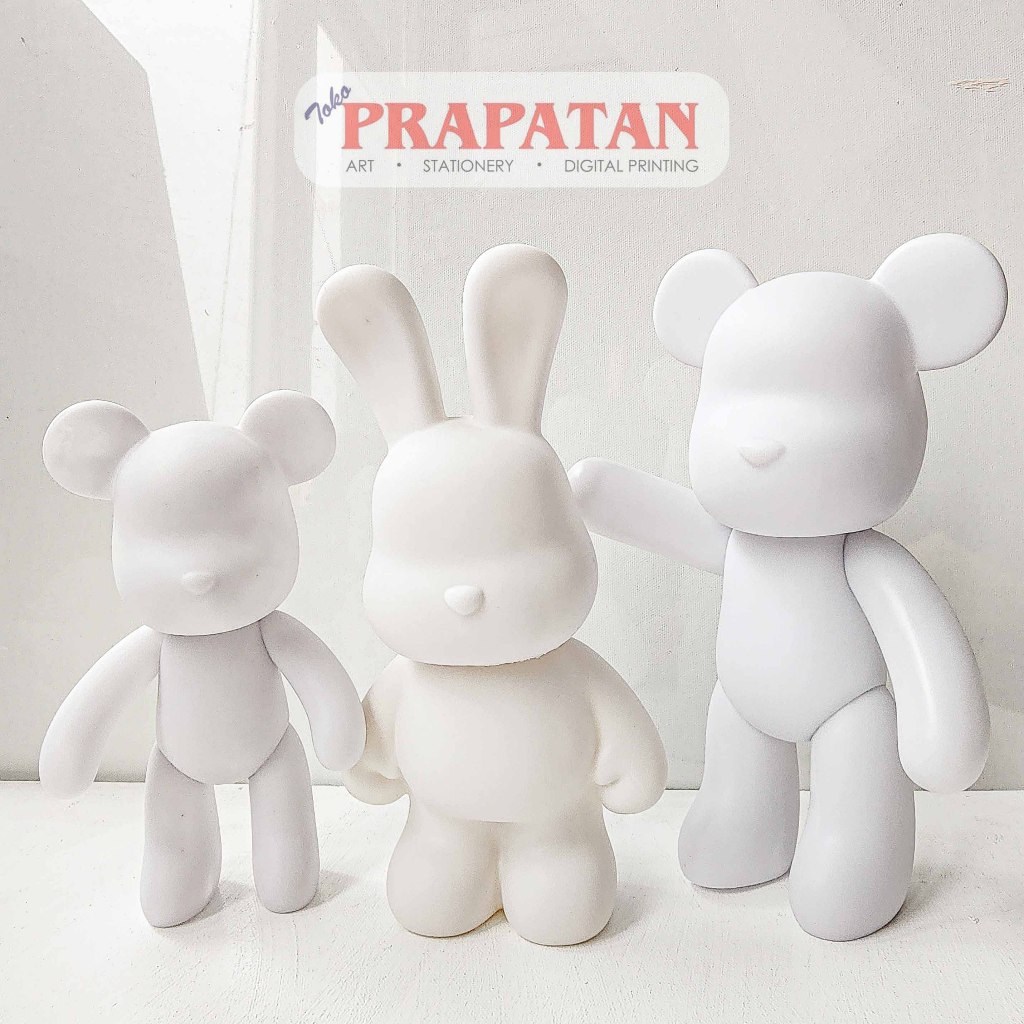Plastic Bearbrick & Rabbit Mannequin 18-23cm | Plastic Mannequin ...