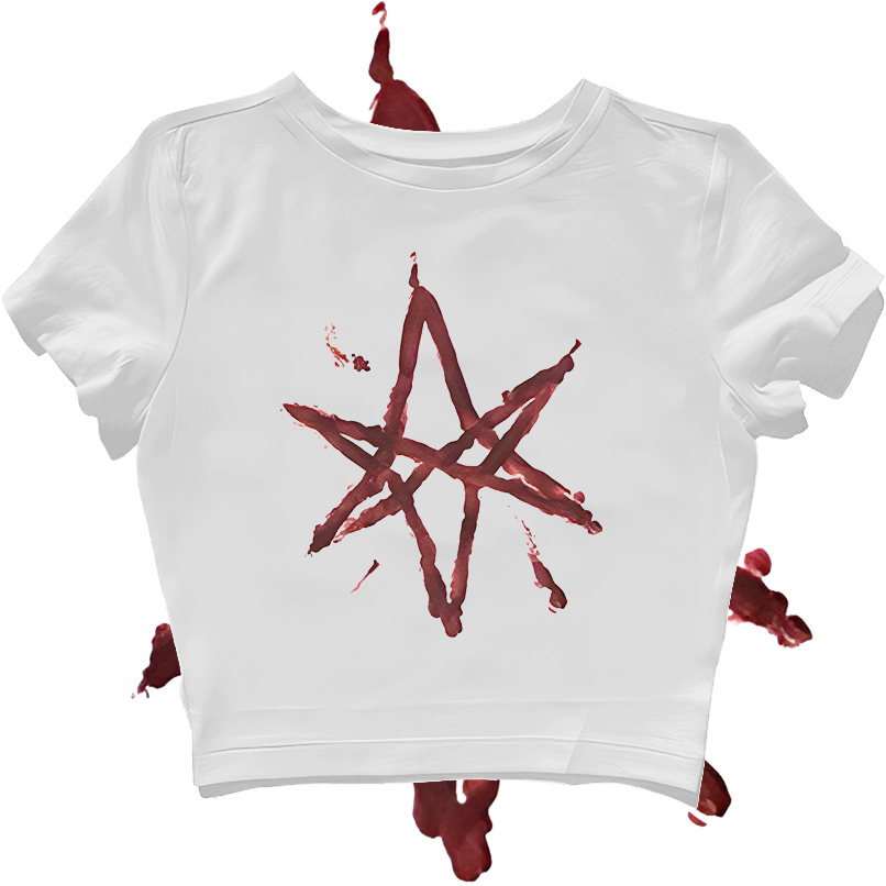 PUTIH Crop TOP BMTH LOGO STAR RED BRING ME THE HORIZON | Rock MUSIC ...
