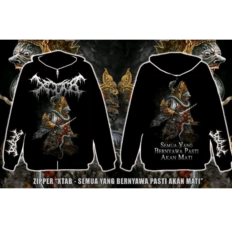 Zipper xtab - BERNYAWA / xtab HOODIE SWITER xtab JACKET DISTRO METAL ...