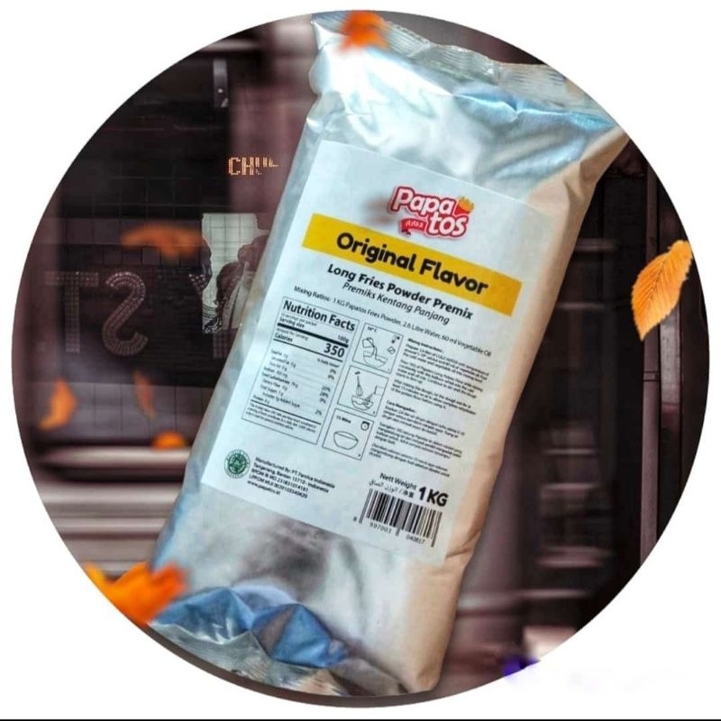 Papatos PREMIX POTATO FLOUR LONG POTATO FLOUR POTATOS 1KG | Shopee Malaysia