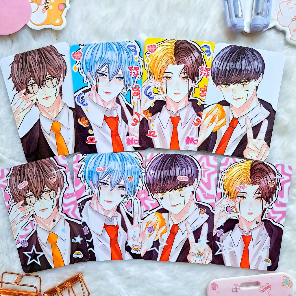 Mashle: magic and muscles photocard by onintwin/keychain mash | Shopee ...