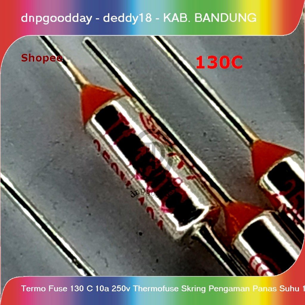 Thermo fuse 130c 10a 250v fuse Heat Safety fuse 130c | Shopee Malaysia