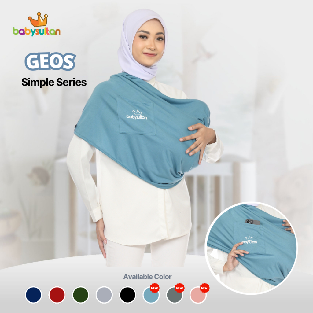 Geos Instant Plain Side baby Carrier baby sultan | Shopee Malaysia