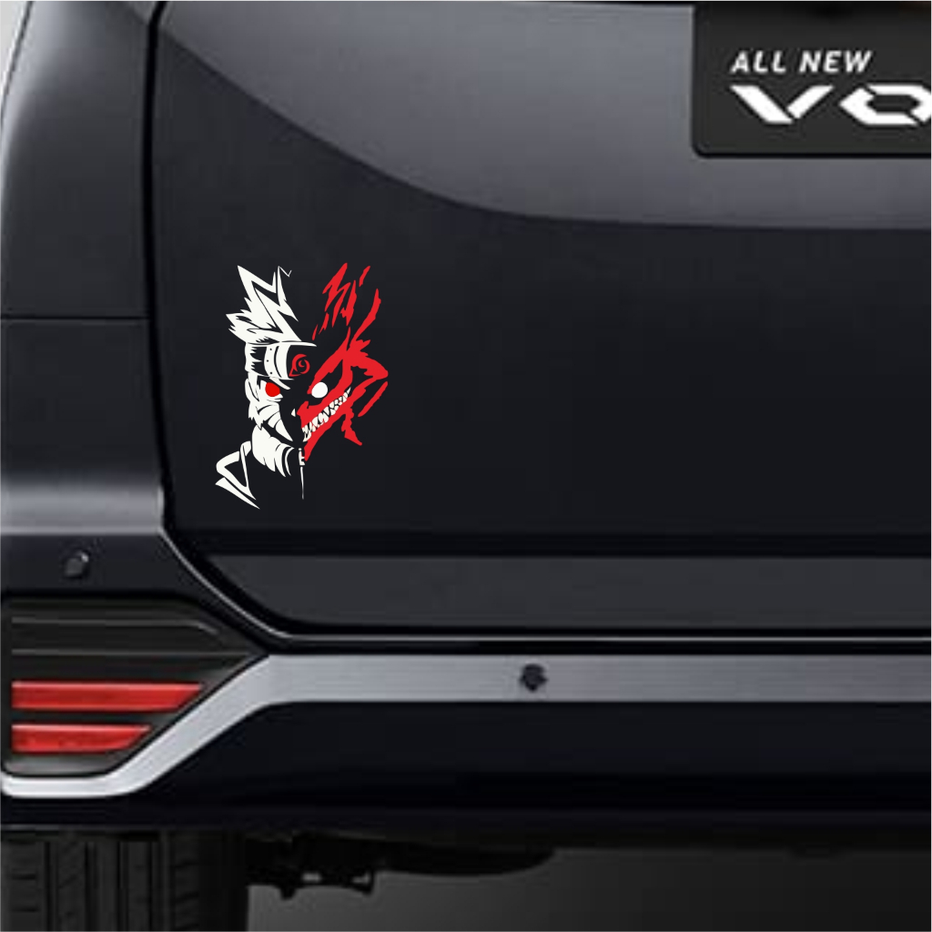 Naruto kurama anime Car sticker cutting sticker Cool Car Trunk sticker ...