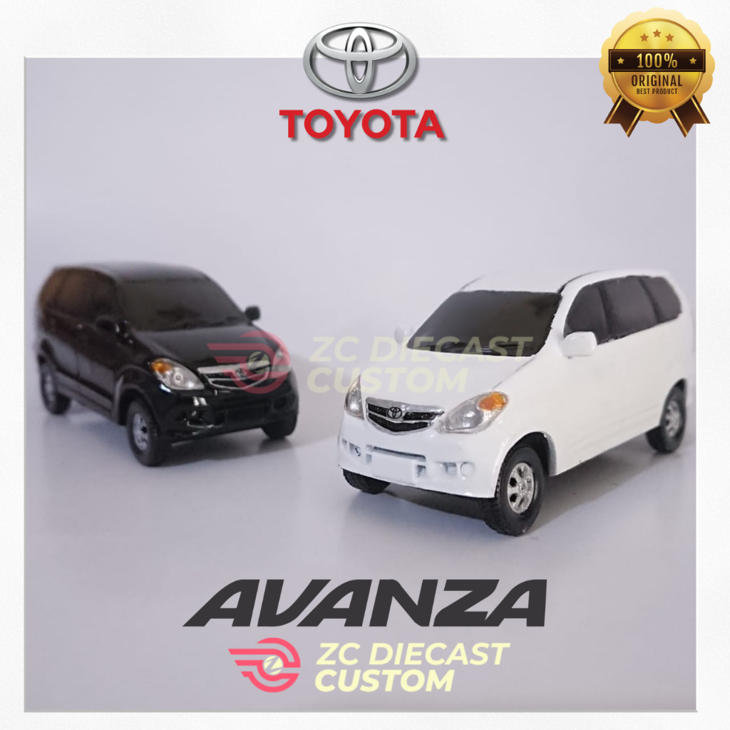 REPLIKA Diecast TOYOTA AVANZA 1:43 Scale TOYOTA AVANZA Miniature ...