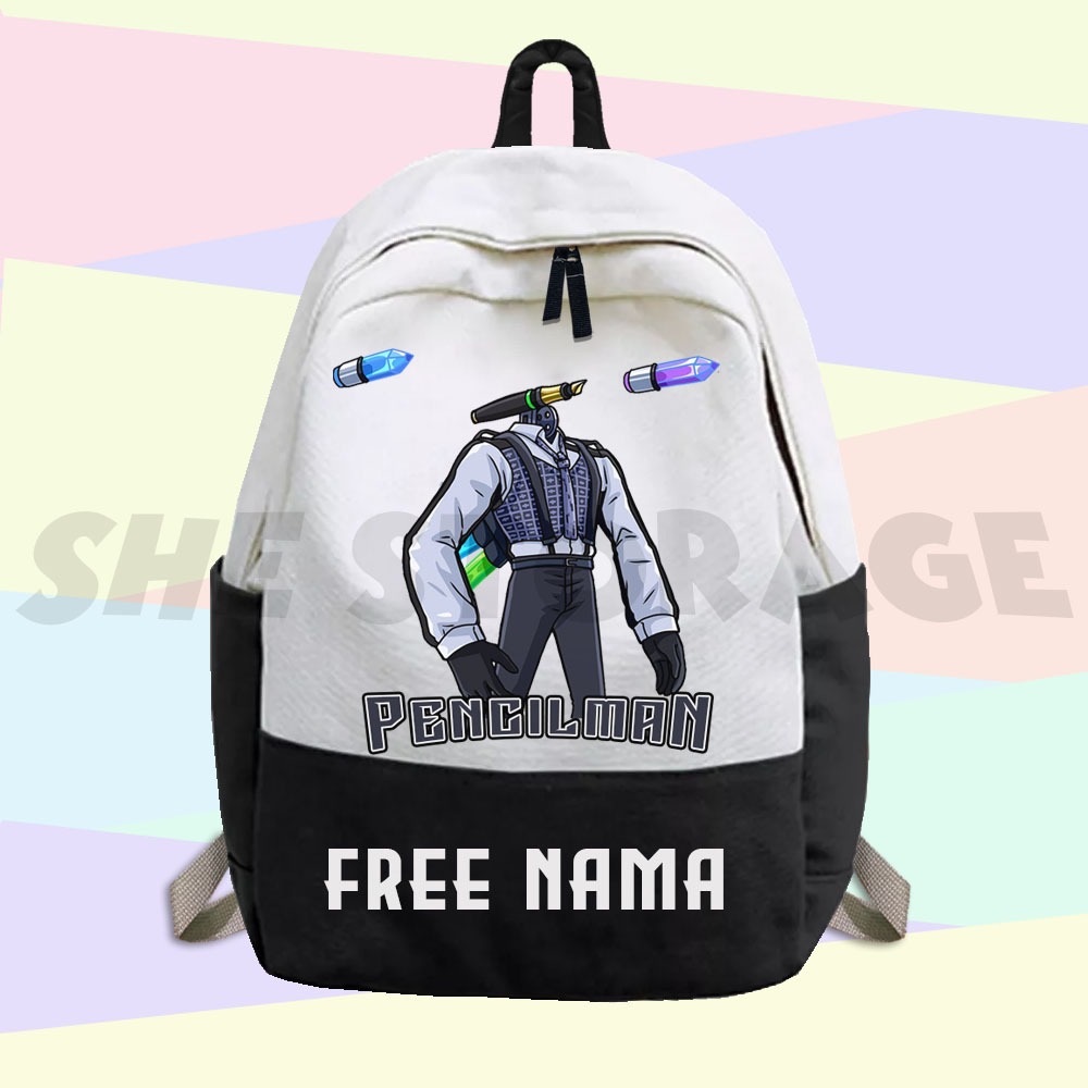 (FREE Print Name) Children's Backpack Children's School Bag LARGE PEN ...