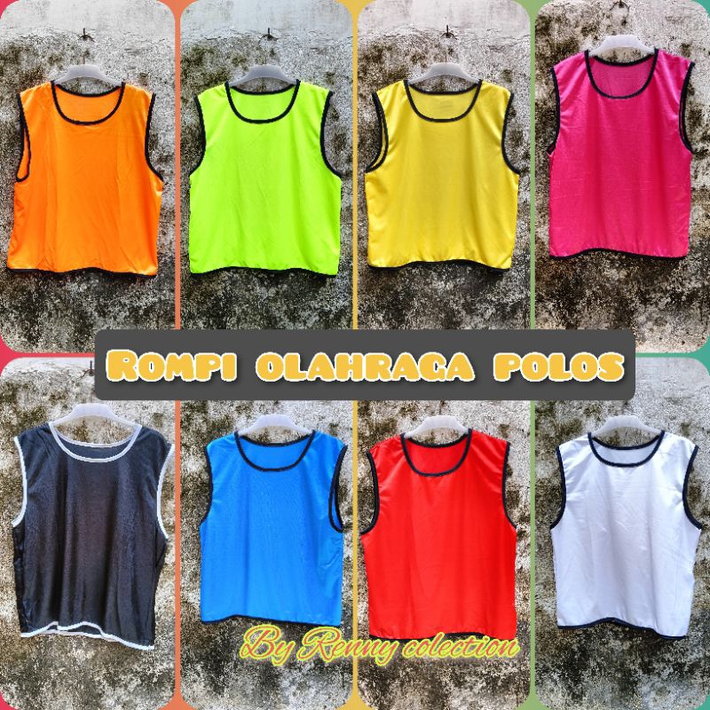 Wholesale plain sports vests (12 vests) | Shopee Malaysia