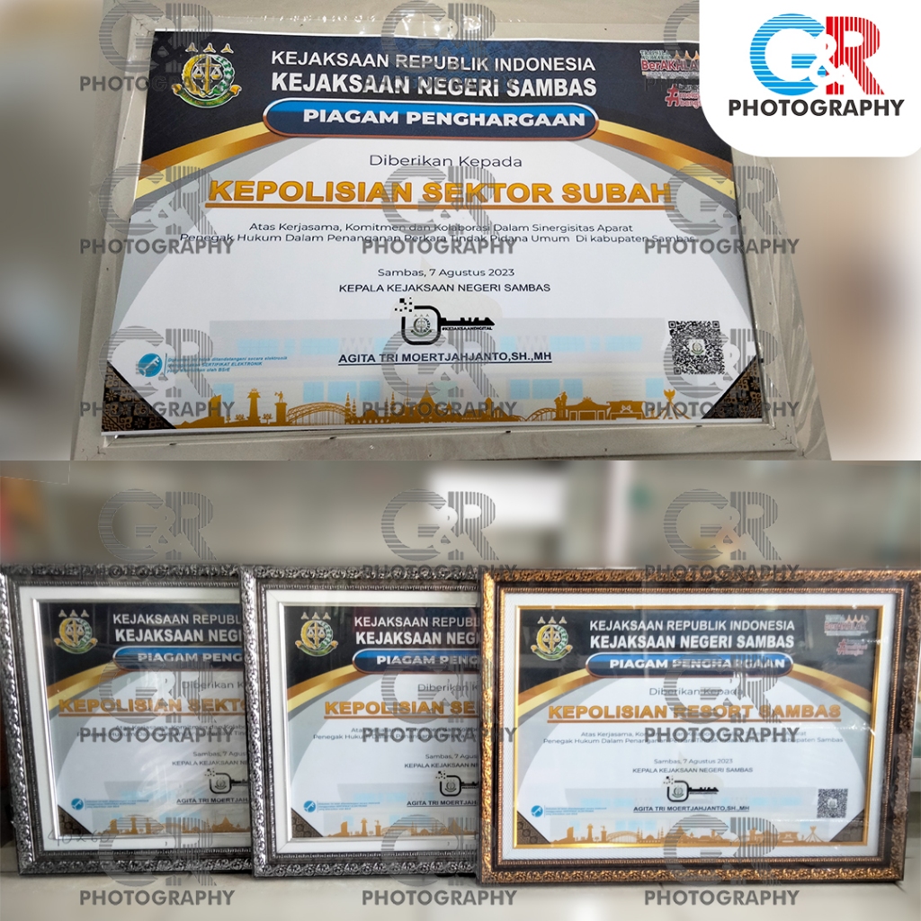 PRINT & CERTIFICATE FRAME, PHOTO FRAME PACKAGE PICTURE size A4 and F4 ...