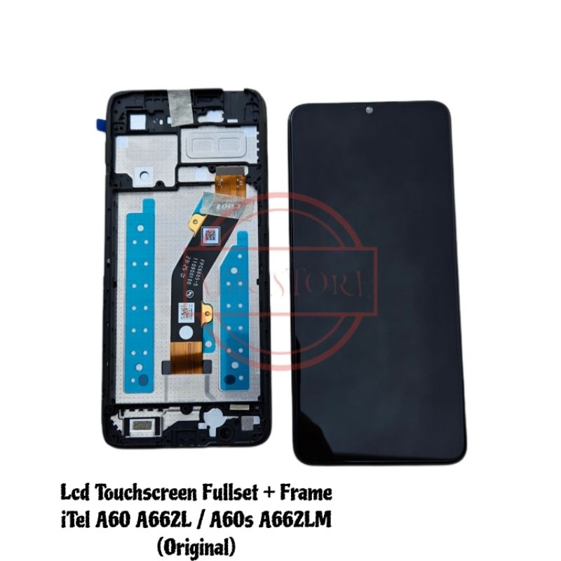 Lcd Touchscreen Fullset+Frame iTel A60s A662LM - A60 A662L Original ...