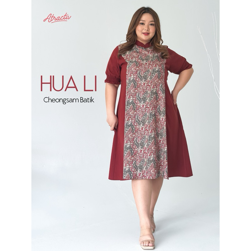 Atractiv jumbo Batik Motif Cheongsam Dress LD120 LD130 LD135 LD142 ...