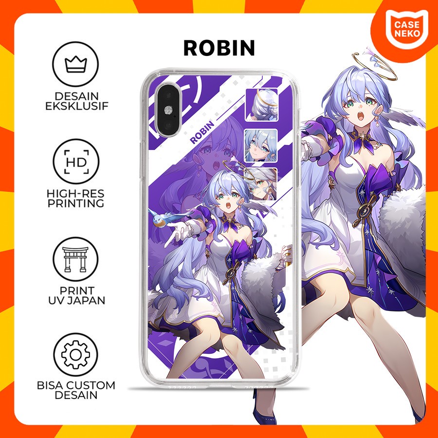 Case HP Robin Honkai Star Rail Custom Casing All Type HP V3 | Shopee ...