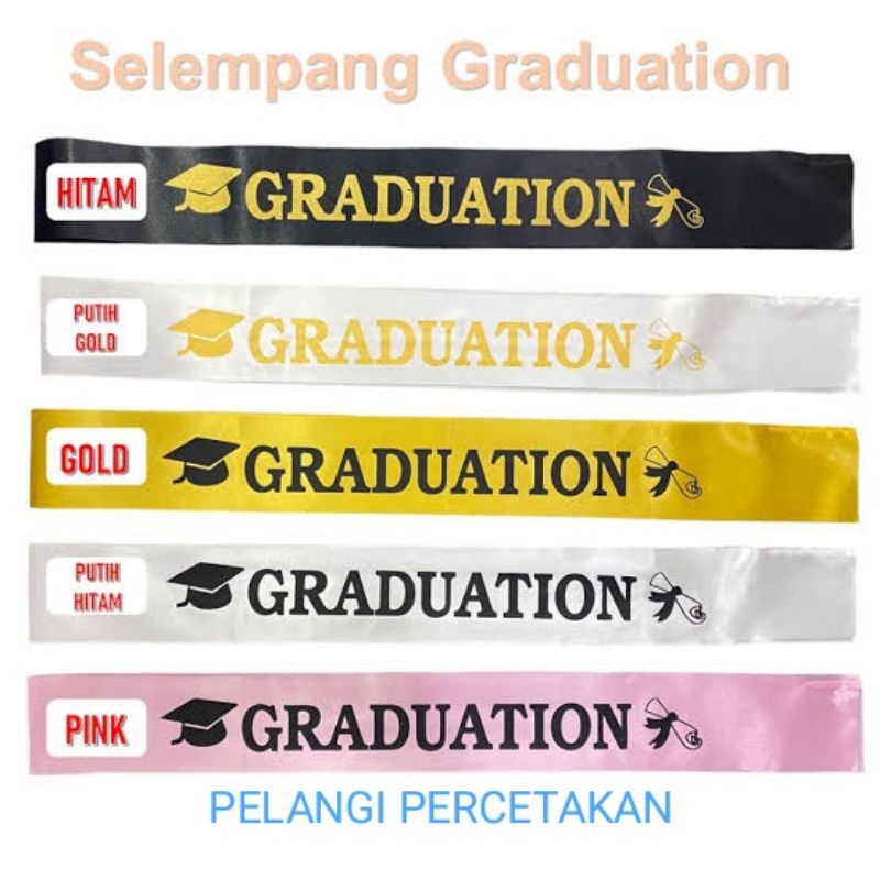 Graduated graduation Sling | Shopee Malaysia