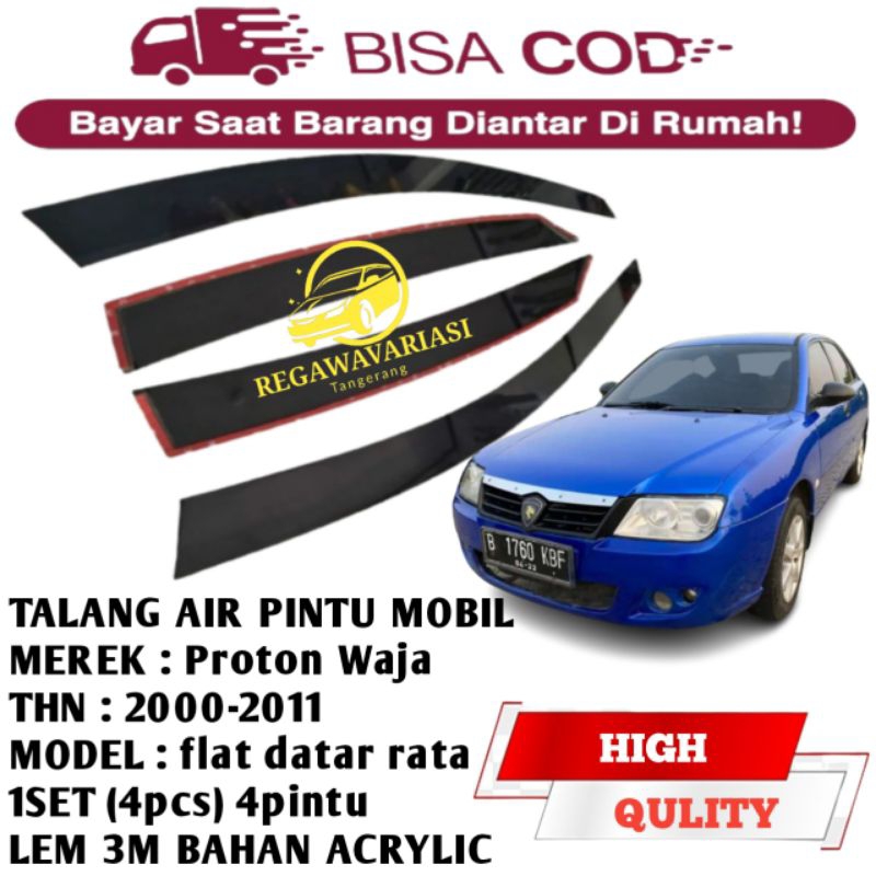 Proton Waja 2000-2011 car water gutter, Premium Quality flat model ...
