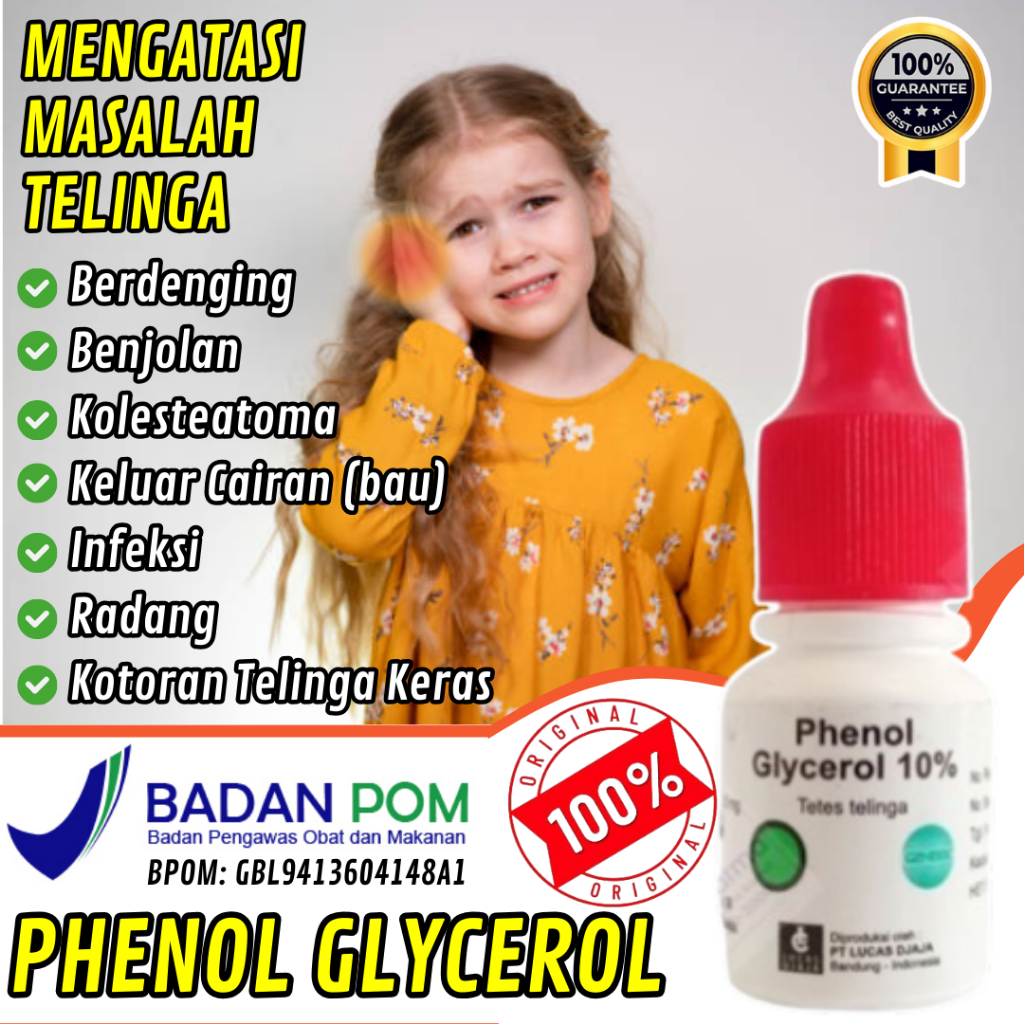 Cholesterol Ear Drop Liquid Phenol Glycerol Antiseptic Liquid Overcome ...
