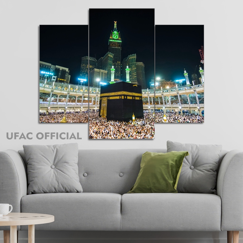 Islamic Jumbo Room Display Kaaba Makkah 50X40 Multipanel / Muslim ...