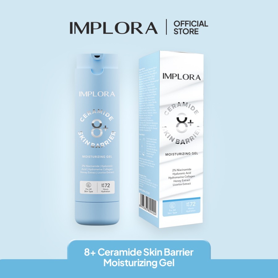 Implora 8+ Ceramide Skin Barrier Moisturizing Gel - Regular 50ml ...