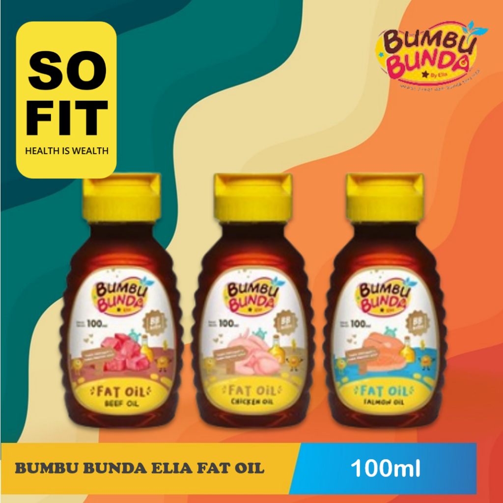 Seasoning Bunda Elia Chicken Fat Oil 100ml - Beef Fat Oil - Salmon Fat ...