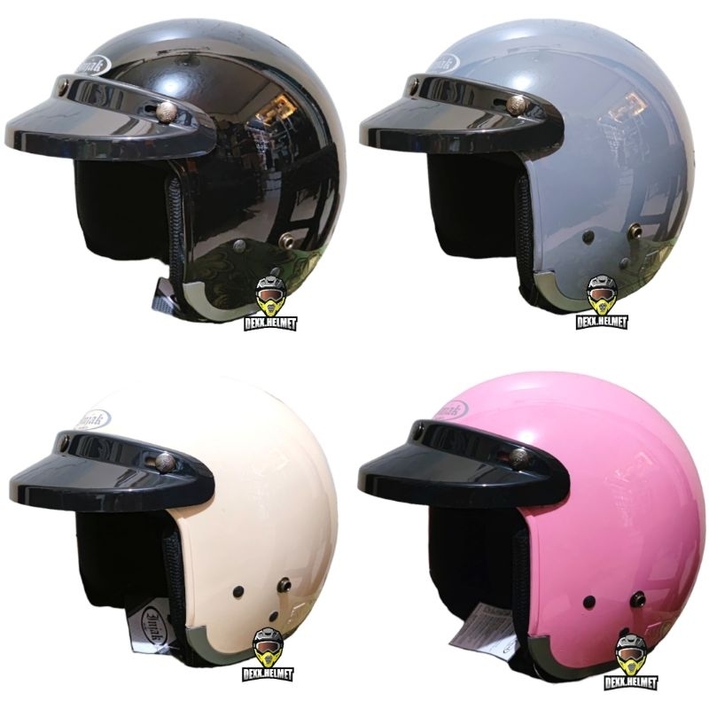 Retro INJAK 06A PET HELMET ORIGINAL CARGLOS MODEL | Shopee Malaysia