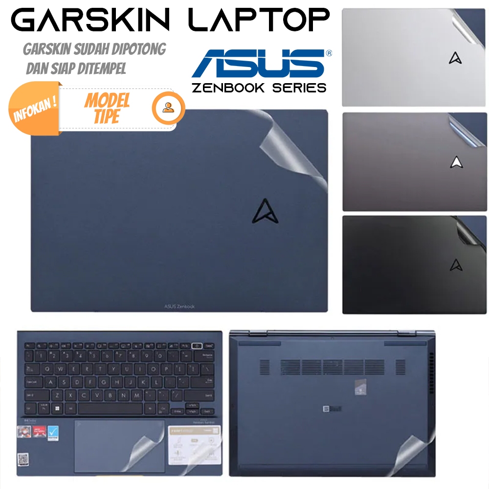 Garskin Asus ZenBook Laptop | Garskin FullBody Laptop | Laptop Skin ...
